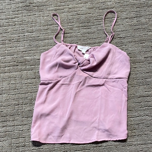 Pink Rose | Tops | Pink Rose Lilac Groove Tank Top Nwt Purple Spaghetti ...